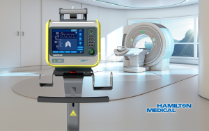 HAMILTON-MR1 - Ventilador compatible con salas de Resonancia Magnética ...
